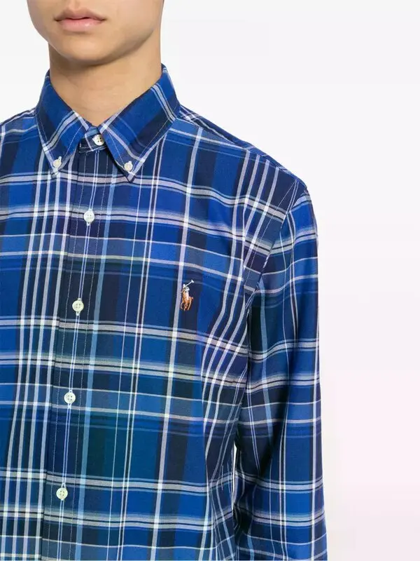 Polo Ralph Lauren Polo Pony Plaid-print Shirt