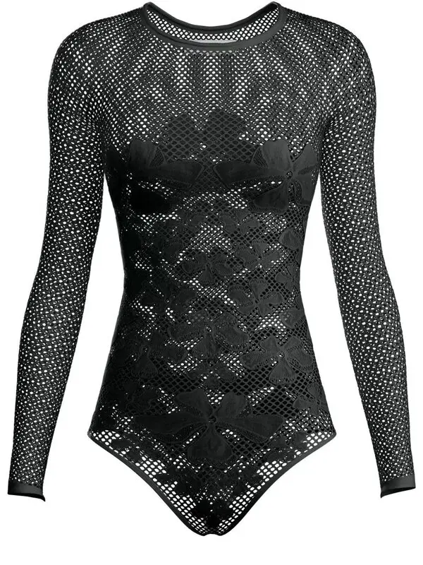 MARGHERITA MACCAPANI Monogram Bodysuit