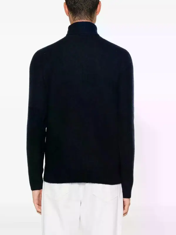 DRUMOHR Lambswool Roll Neck Sweater