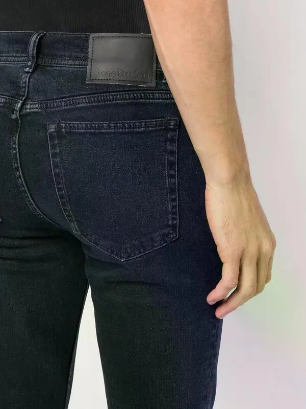 Acne Studios Mid-rise Slim-fit Jeans