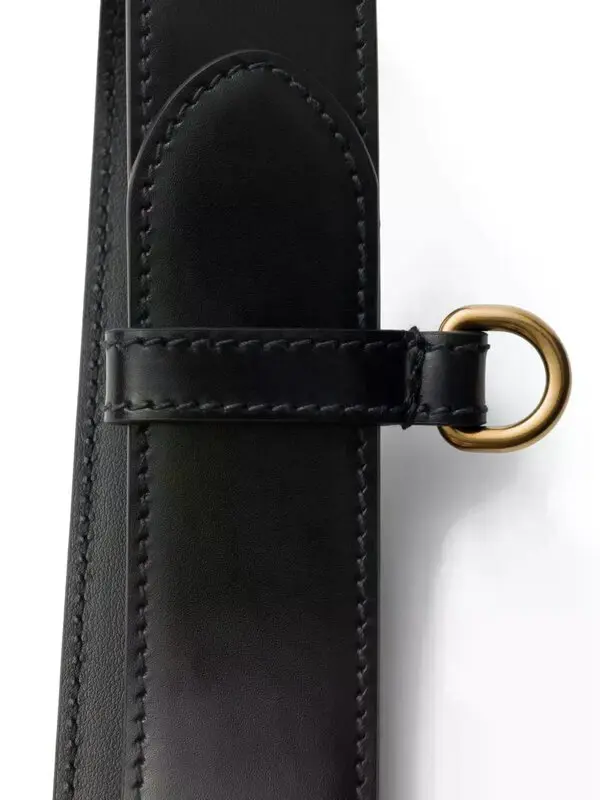 Prada Leather Belt - Blue