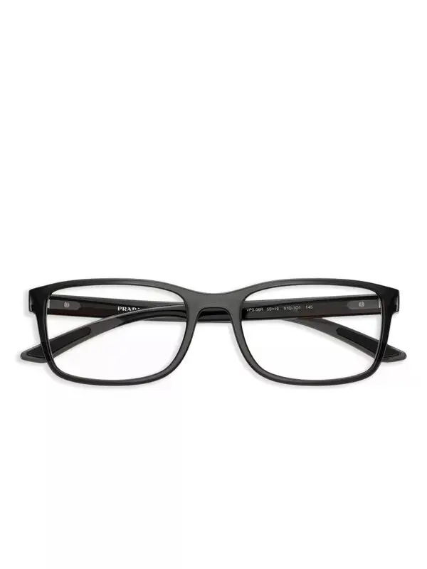 Prada Rectangle-frame Glasses - Grey