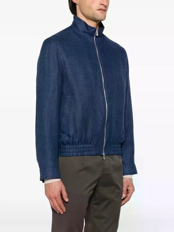 Brunello Cucinelli Twill Jacket - Blue