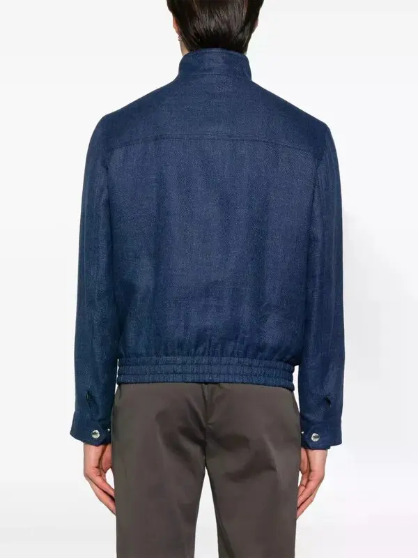 Brunello Cucinelli Twill Jacket - Blue