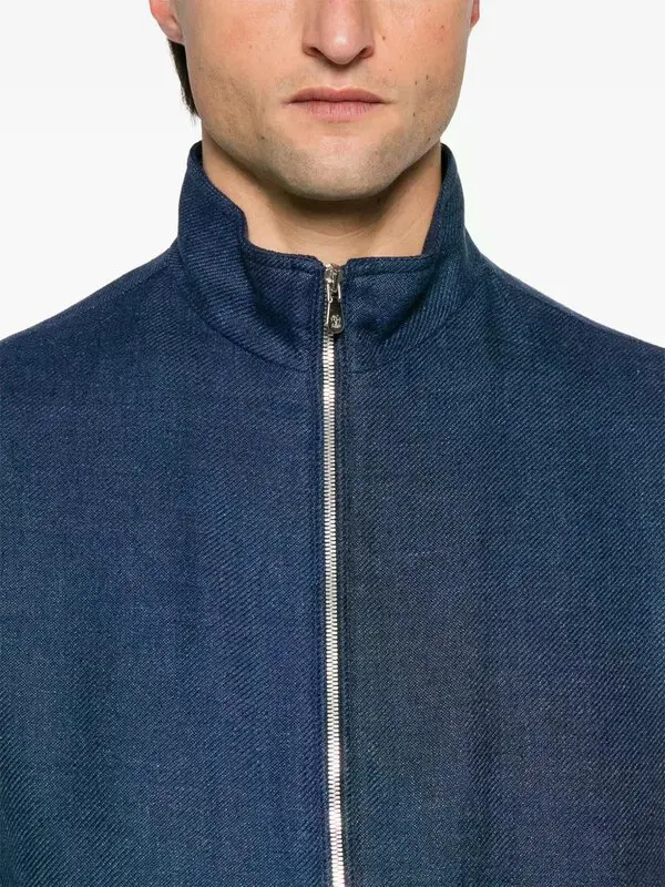Brunello Cucinelli Twill Jacket - Blue