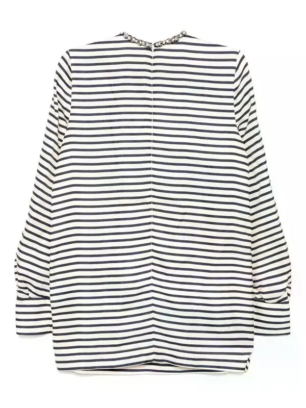 Dice Kayek Embellished-neck Mini Dress