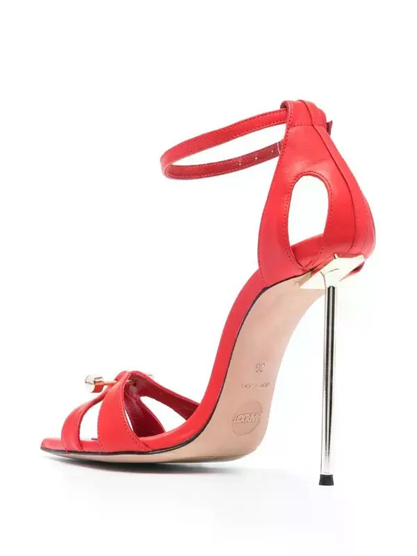 HARDOT 100mm Leather Sandals