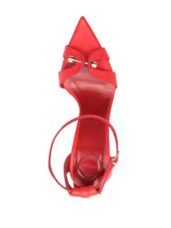 HARDOT 100mm Leather Sandals