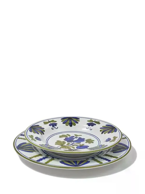 CABANA Blossom Ceramic Soup Plate