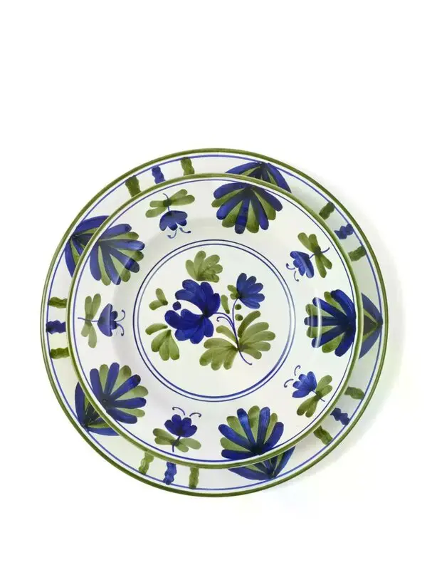 CABANA Blossom Ceramic Soup Plate