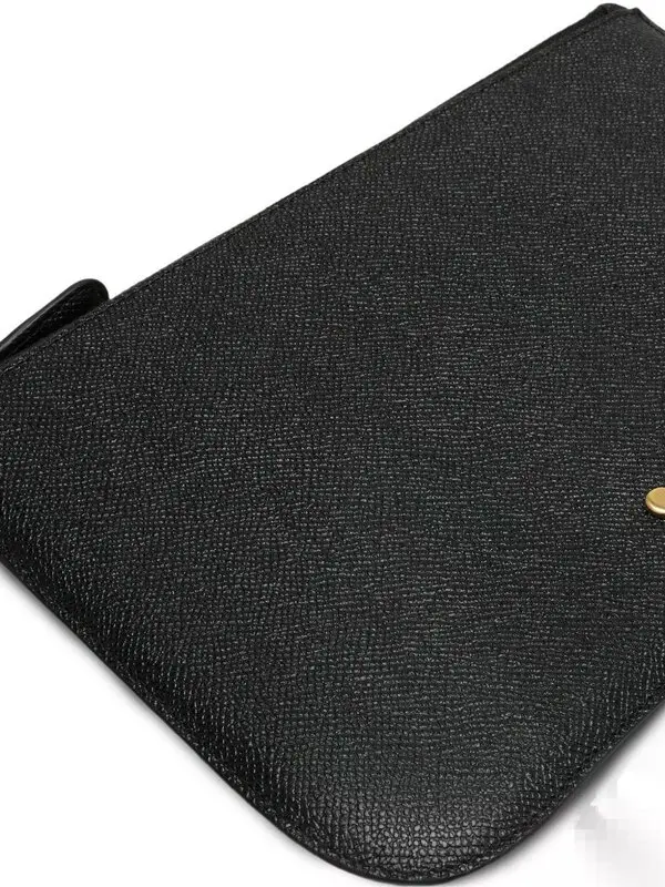 AMI Paris Paris Paris Leather Pouch