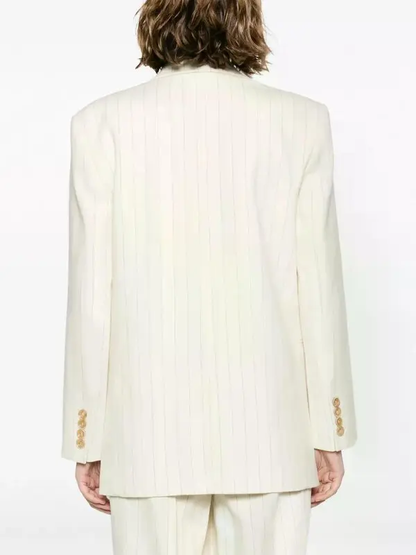 Zimmermann Luminosity Pinstriped Double-breasted Blazer