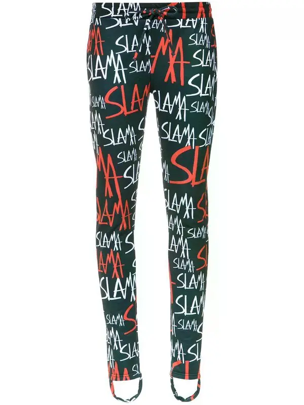 AMIR SLAMA Stirrup Track Trousers