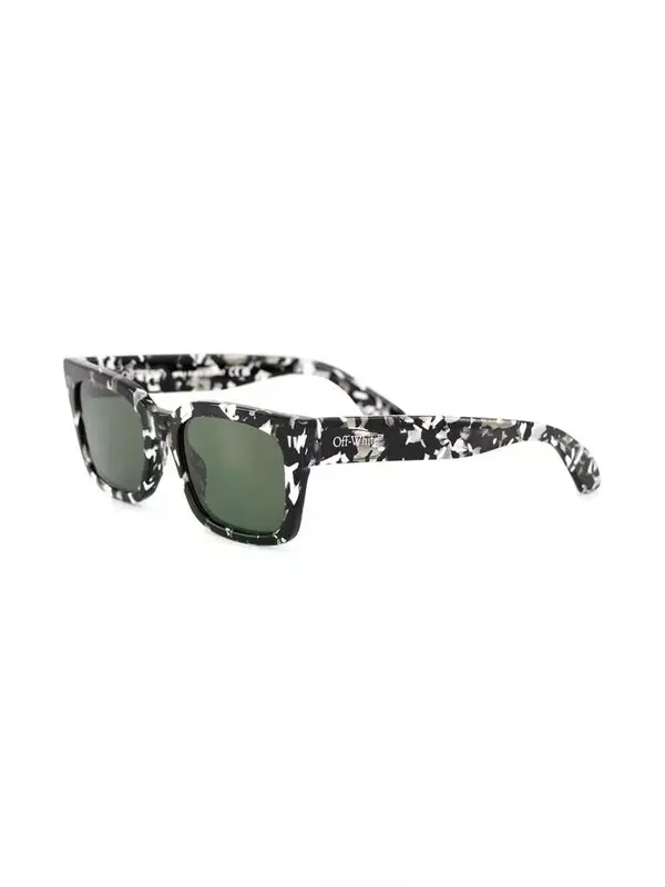 Off-White Midland Square-frame Sunglasses - Black