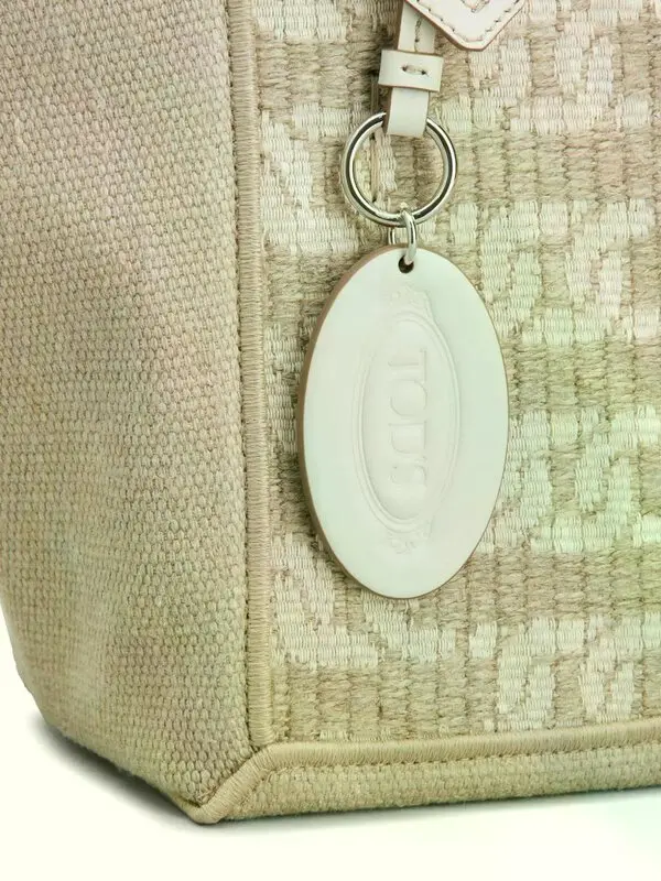 TOD'S Mini Shopping Tote Bag - Neutrals
