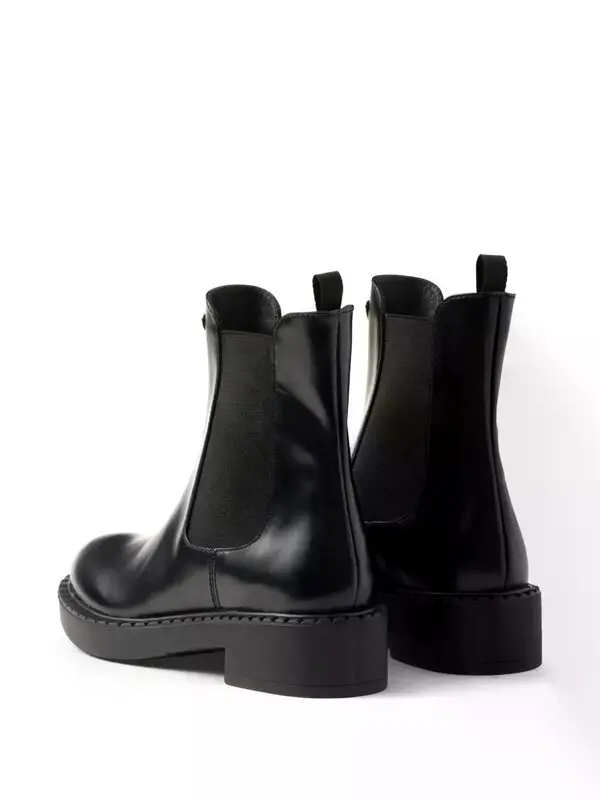 Prada 50mm Chelsea Boots - Black