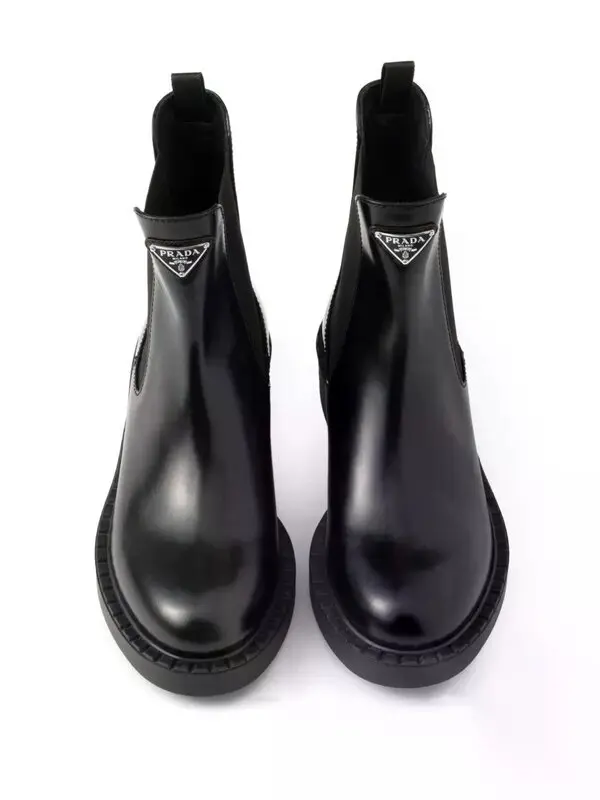 Prada 50mm Chelsea Boots - Black