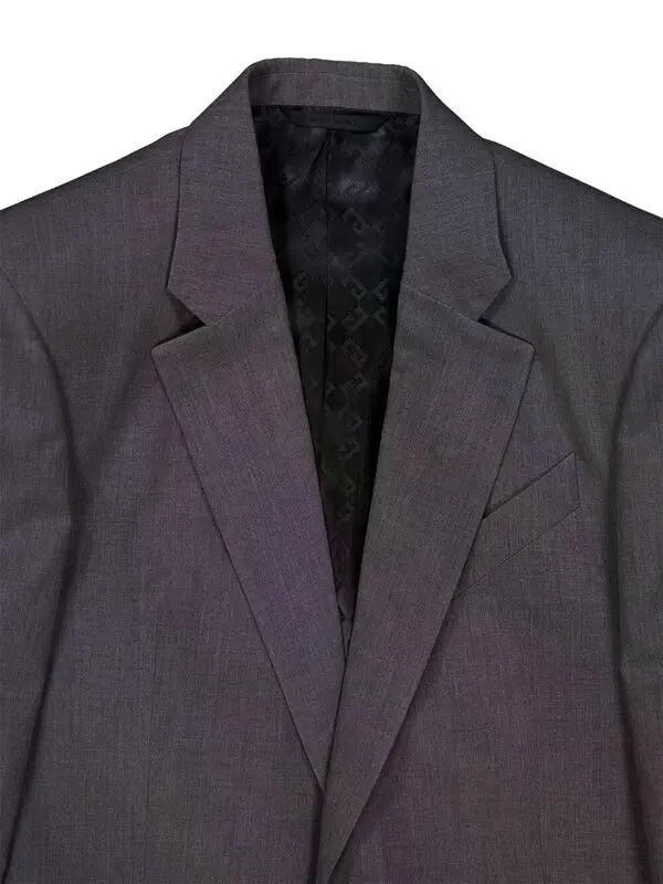 Givenchy Single-breasted Blazer - Grey