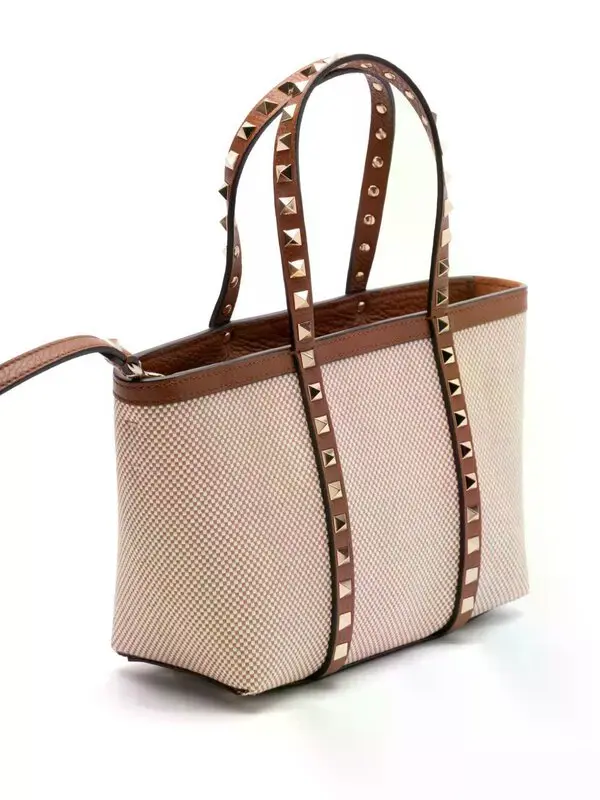 Valentino Garavani Check-pattern Tote Bag - Neutrals
