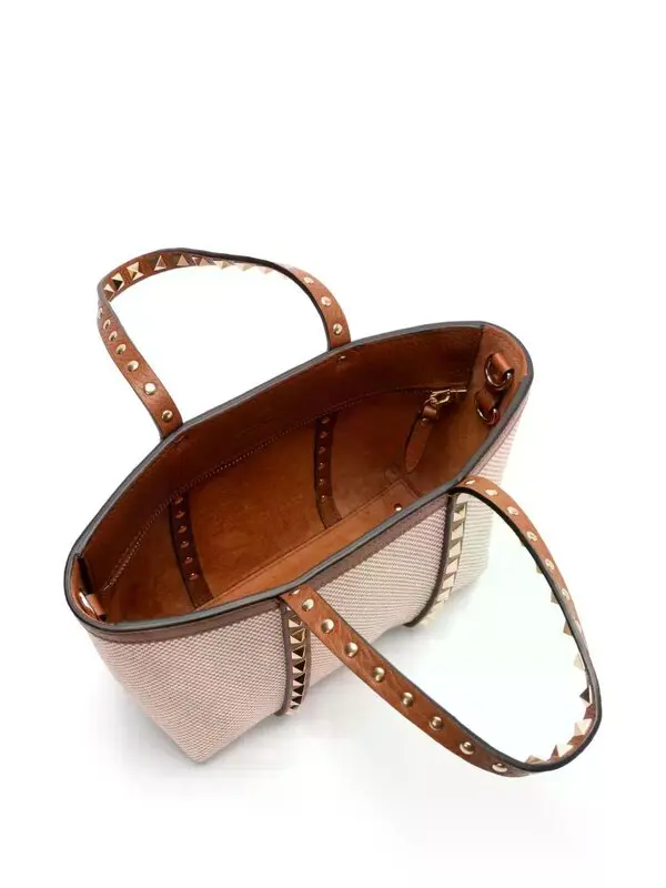 Valentino Garavani Check-pattern Tote Bag - Neutrals