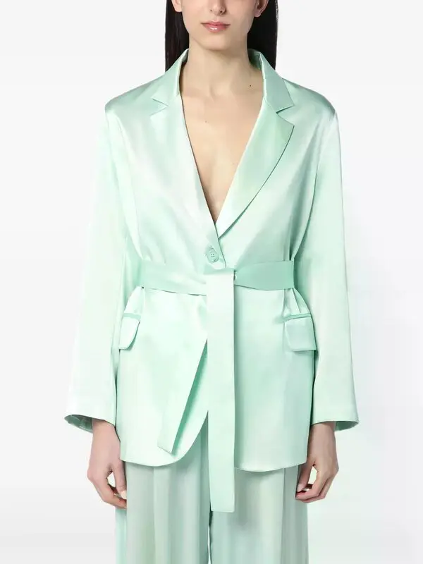 SEMICOUTURE Satin Blazer