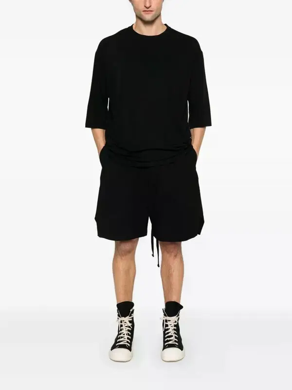 THOM KROM Waffle-effect Track Shorts