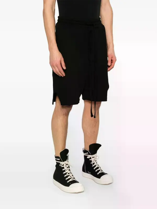 THOM KROM Waffle-effect Track Shorts
