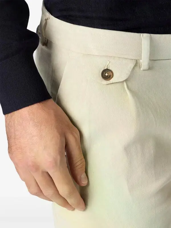 Brooks Brothers Pleat-detail Cotton Chinos