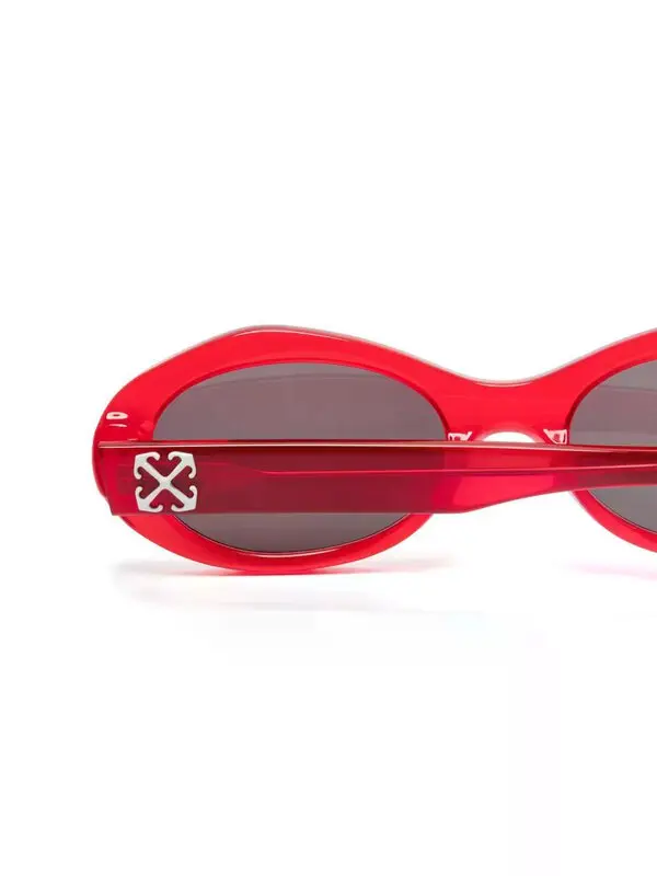 Off-White Edison Sunglasses - Red