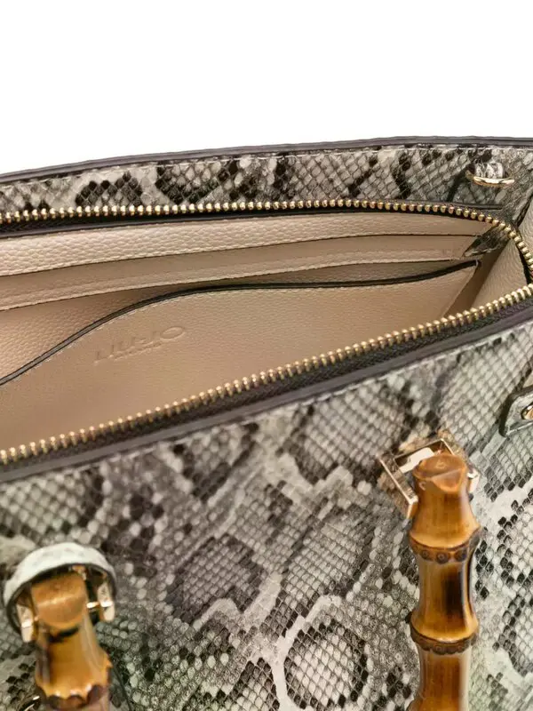 Liu Jo Snakeskin-printed Tote Bag