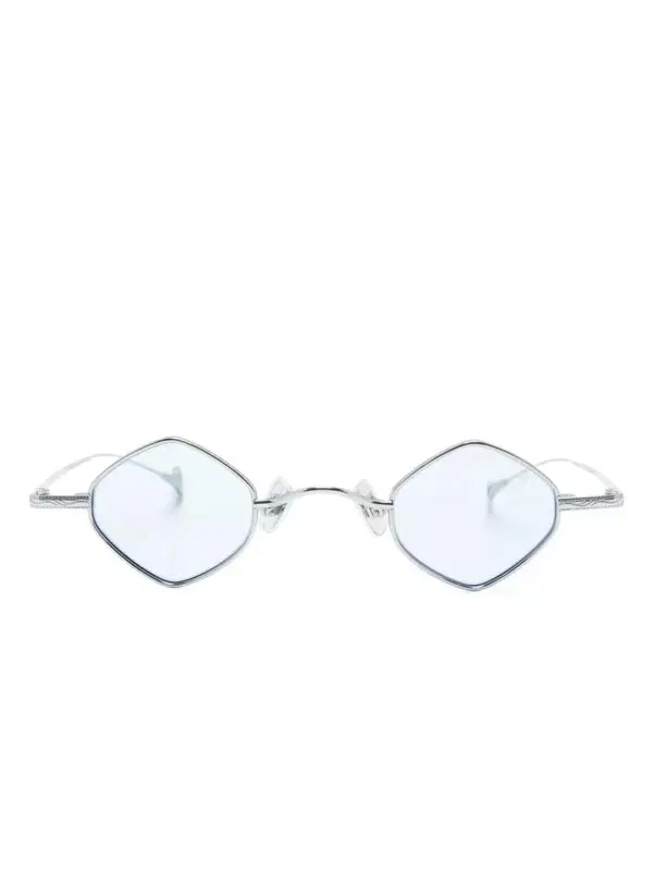 EYEPETIZER Juliette Oval-frame Sunglasses - Silver