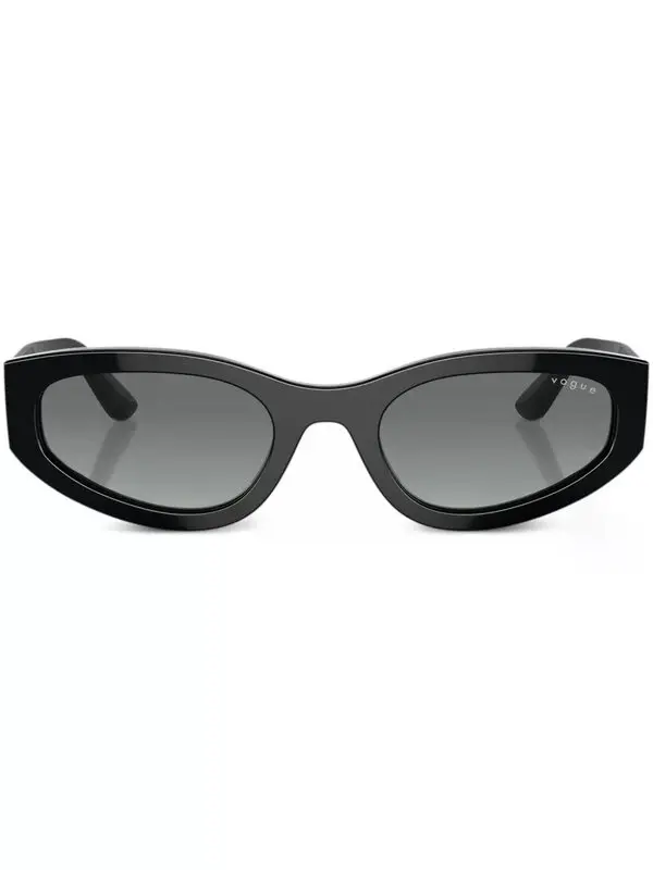 VOGUE EYEWEAR Oval-frame Sunglasses - Black