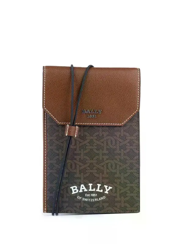 Bally Neck Strap Wallet - Brown