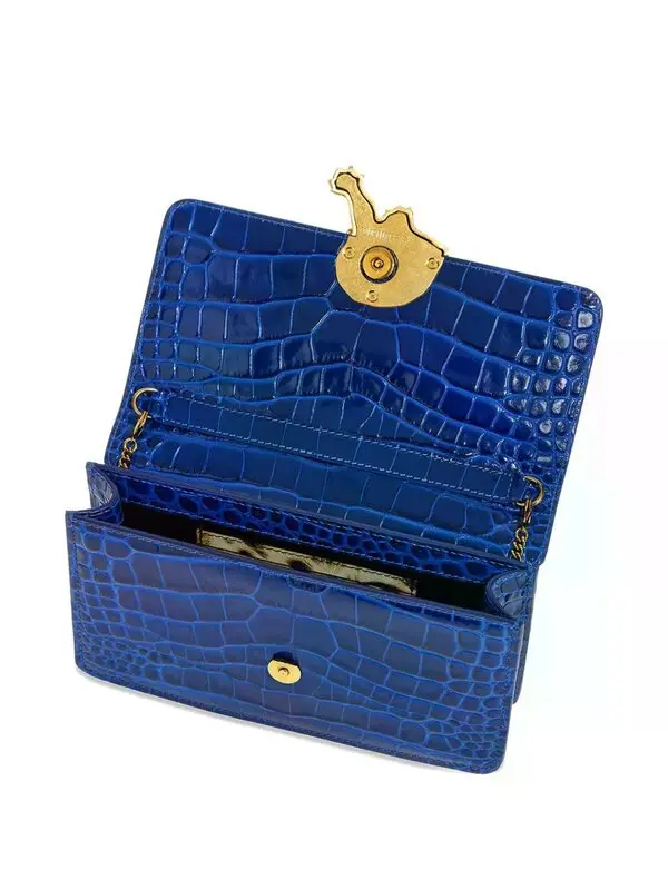 Roberto Cavalli Crocodile-effect Shoulder Bag