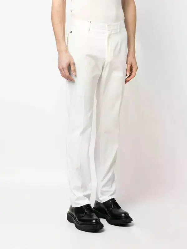 Dolce & Gabbana Tailored Trousers With Logo Tag