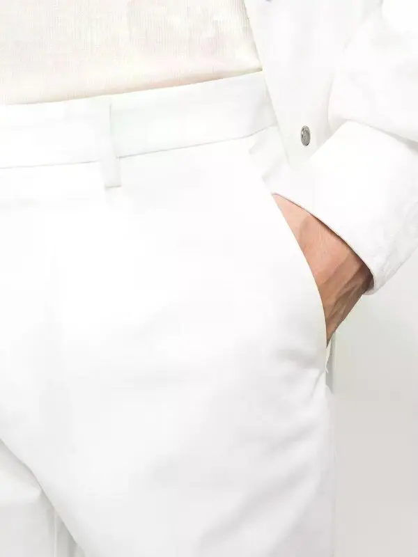 Dolce & Gabbana Tailored Trousers With Logo Tag