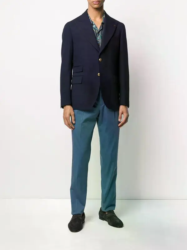 PT TORINO Straight Leg Double Pleat Trousers