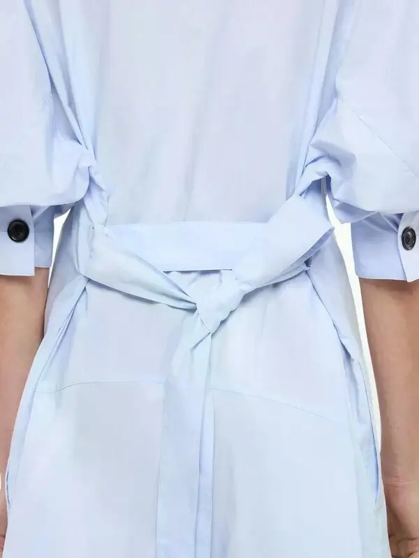 Another Tomorrow Organic Cotton Shirt Dress
