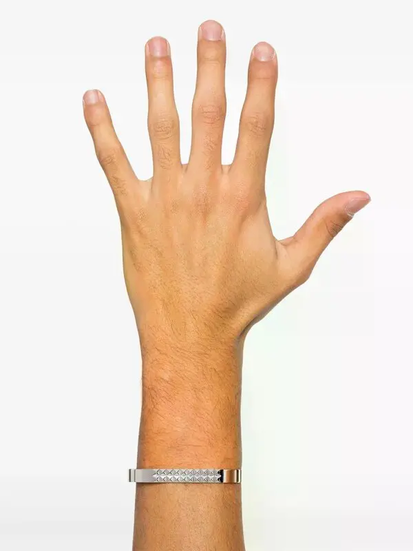 Le Gramme Pyramid-guilloche Bracelet