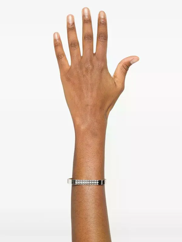 Le Gramme Pyramid-guilloche Bracelet