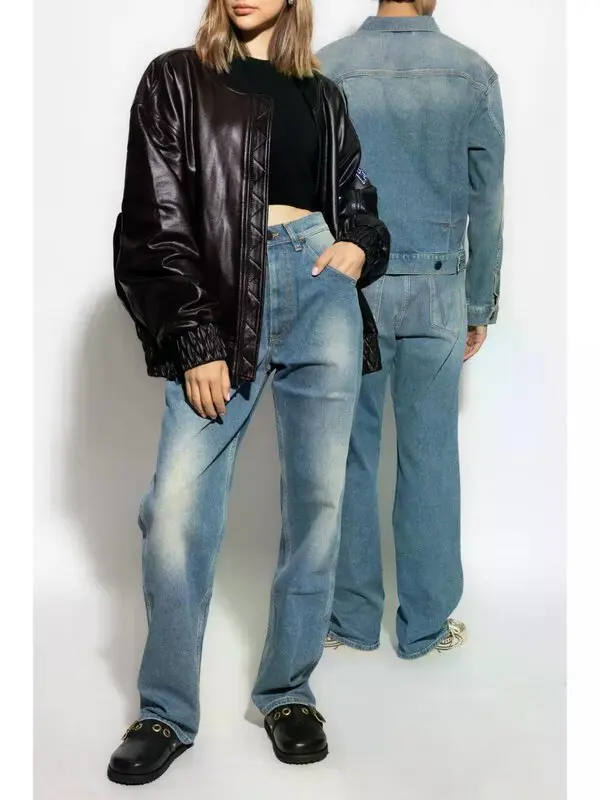 VIVIENNE WESTWOOD Cotton Straight Jeans