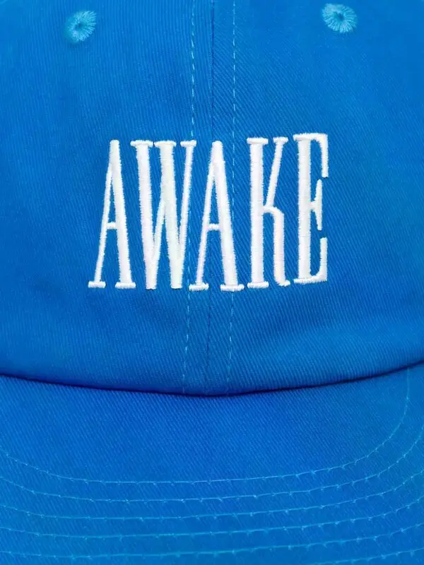 AWAKE NY Logo-embroidered Cap - Blue