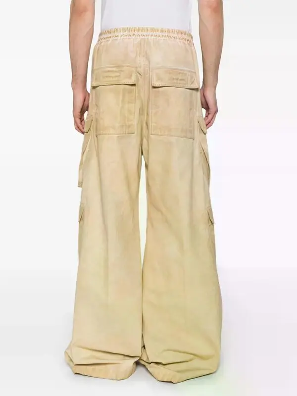 Rick Owens Double Cargo Jumbo Trousers - Neutrals