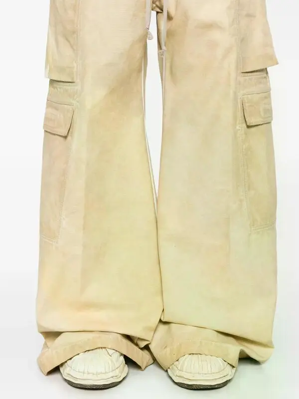 Rick Owens Double Cargo Jumbo Trousers - Neutrals