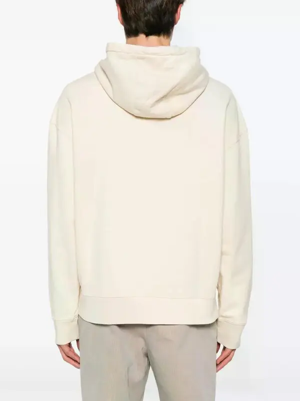 Maison Kitsuné Bold Fox Head Cotton Hoodie - Neutrals