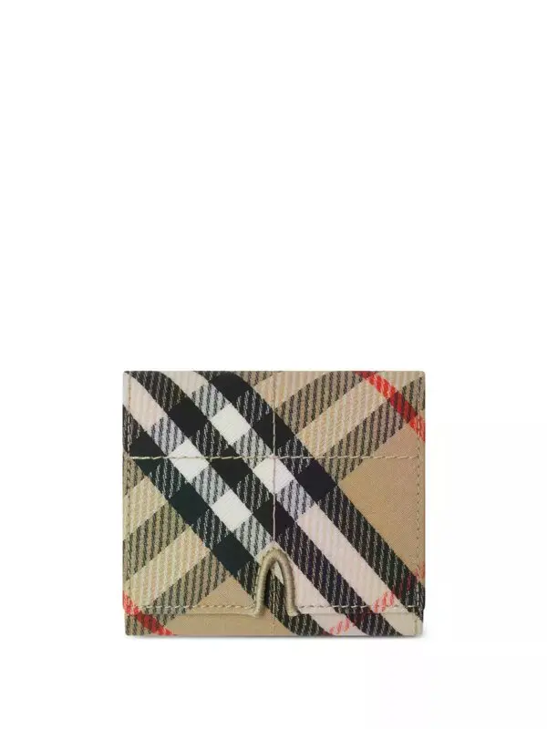 Burberry Vintage Check-print Snip Wallet - Neutrals