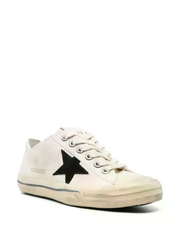 GOLDEN GOOSE Star-patch Canvas Sneakers