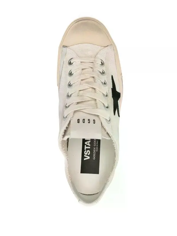 GOLDEN GOOSE Star-patch Canvas Sneakers