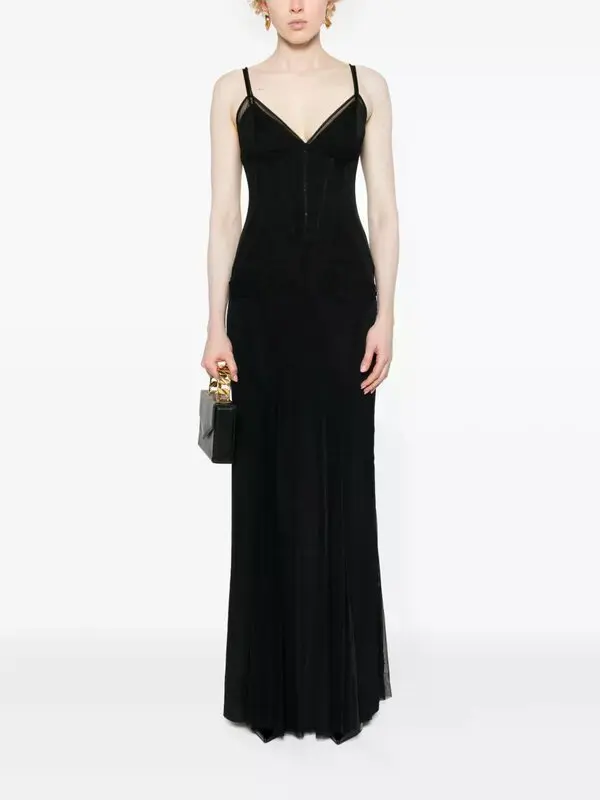 Dolce & Gabbana Mesh Maxi Dress