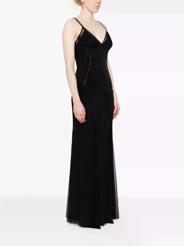 Dolce & Gabbana Mesh Maxi Dress